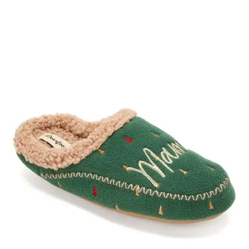 DEARFOAMS Mama Bear Clog Slipper - Spruce