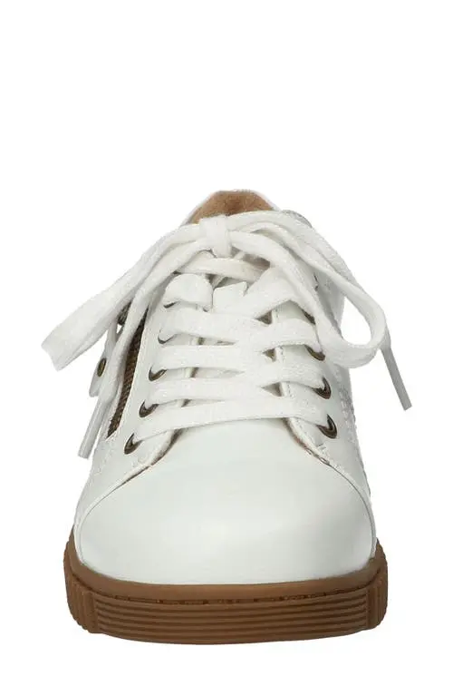EASY WORKS BY EASY STREET Novie Lace Up Sneakers - White