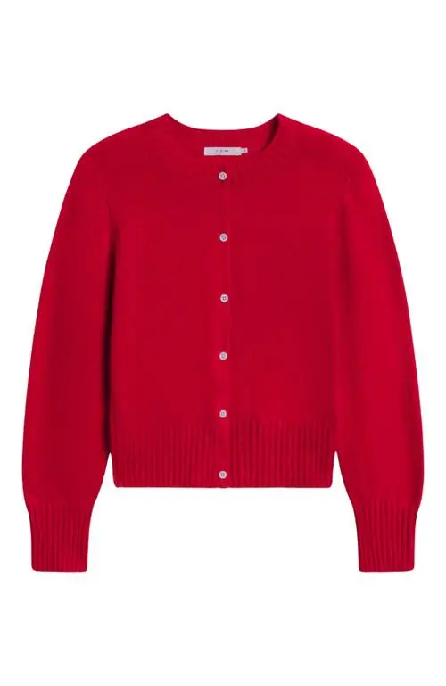 Almina Concept Knit Button-up Cardigan - Red