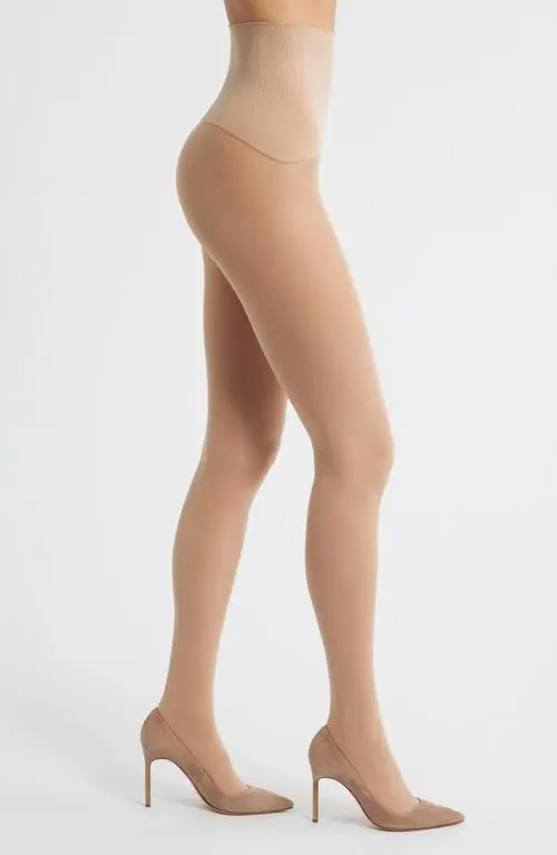 Hue Opaque Tights - Natural