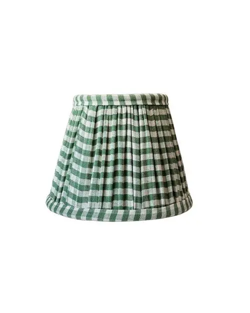 KD WEAVE Gingham Empire Shade - Olive