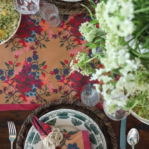 SOPHIE WILLIAMSON DESIGN Table Runner - Orange