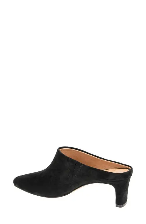 Andre Assous Willow Suede Mule - Black