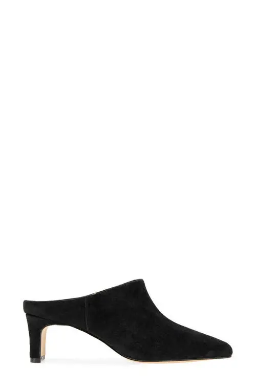 Andre Assous Willow Suede Mule - Black