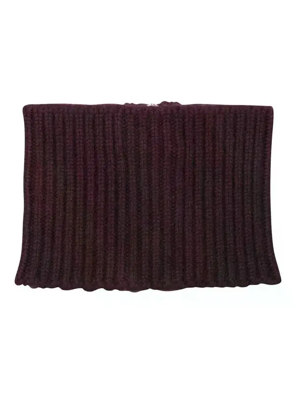SA SU PHI Zip-up Neck Warmer - Red