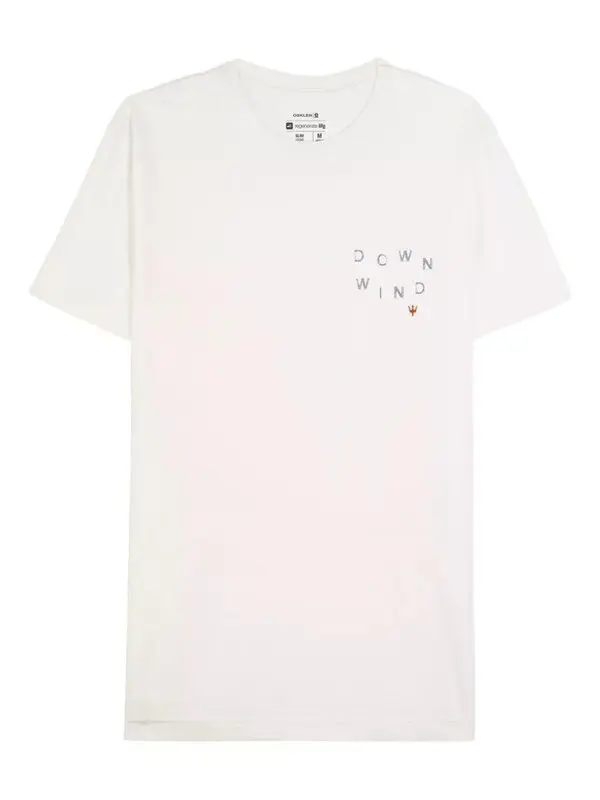 OSKLEN Lettering-print T-shirt - White