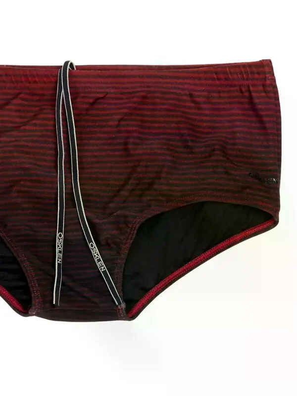 OSKLEN Striped Swim Trunks