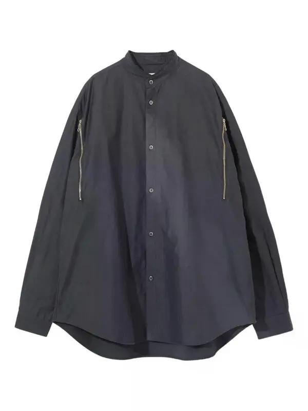 Undercover Zip-detail Cotton Shirt
