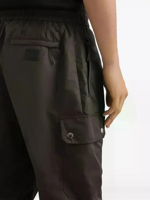 Dolce & Gabbana Drawstring Cargo Trousers - Grey