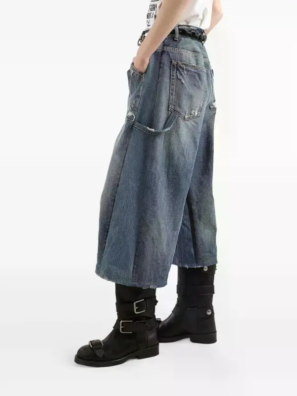 Dolce & Gabbana Distressed Cropped Jeans