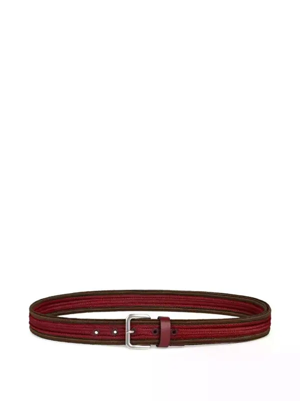 Etro Woven Belt - Red