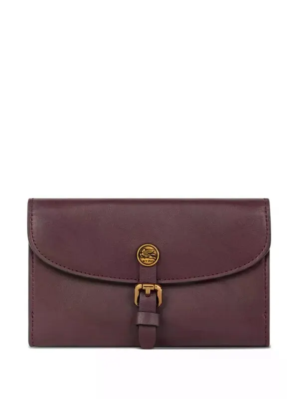 Etro Pegasus Buckle Wallet - Red