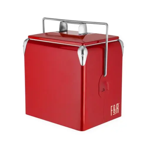 FOSTER & RYE Vintage Metal Cooler