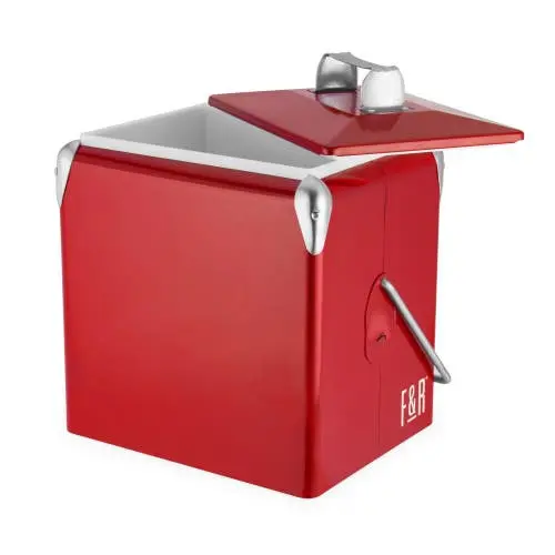 FOSTER & RYE Vintage Metal Cooler