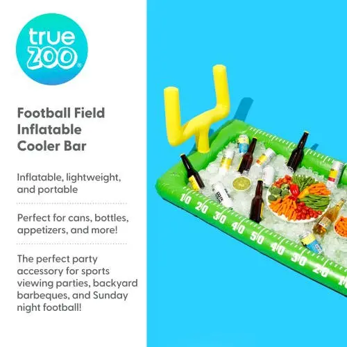 TRUEZOO Football Field Inflatable Cooler Bar