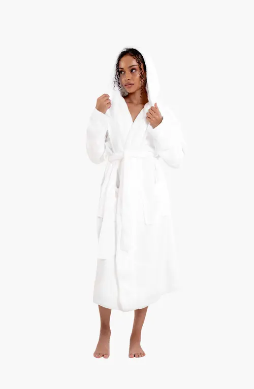 ITALIC Ultraplush Australian Cotton Bathrobe - White