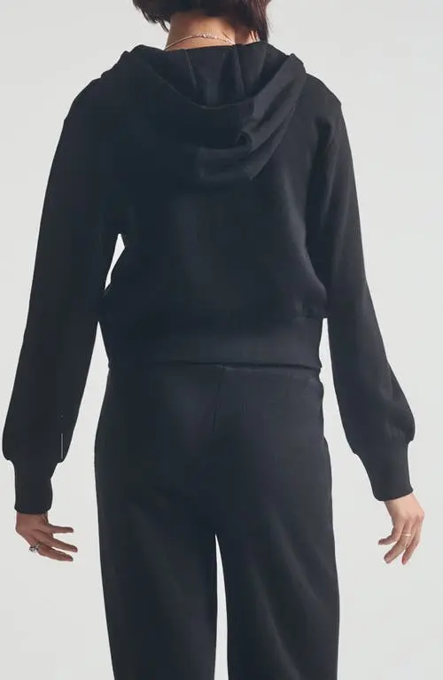 Brooklyn Industries Crop Full Zip Hoodie