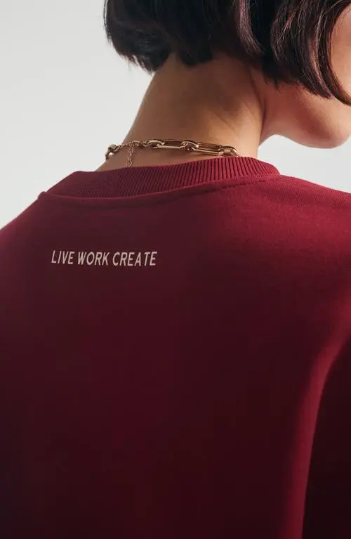 Brooklyn Industries Logo Crewneck Sweatshirt