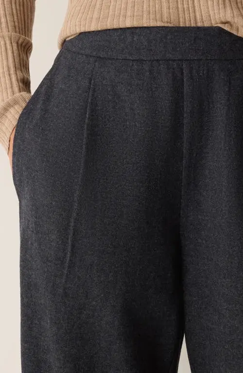 Eileen Fisher Pleated Virgin Wool Lantern Pants