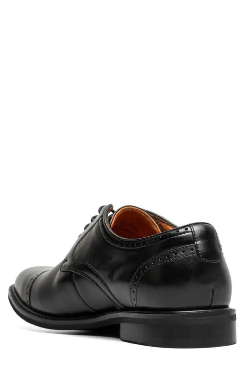 STACY ADAMS Bailey Cap Toe Derby - Black