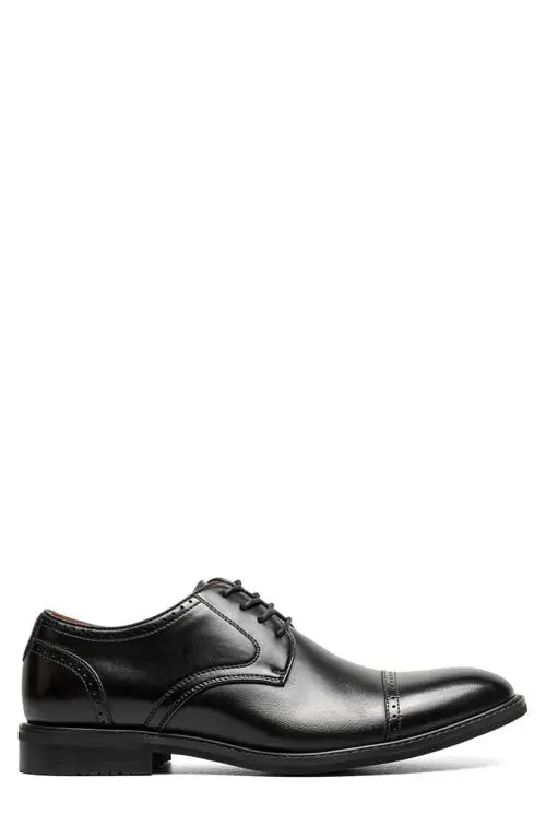 STACY ADAMS Bailey Cap Toe Derby - Black