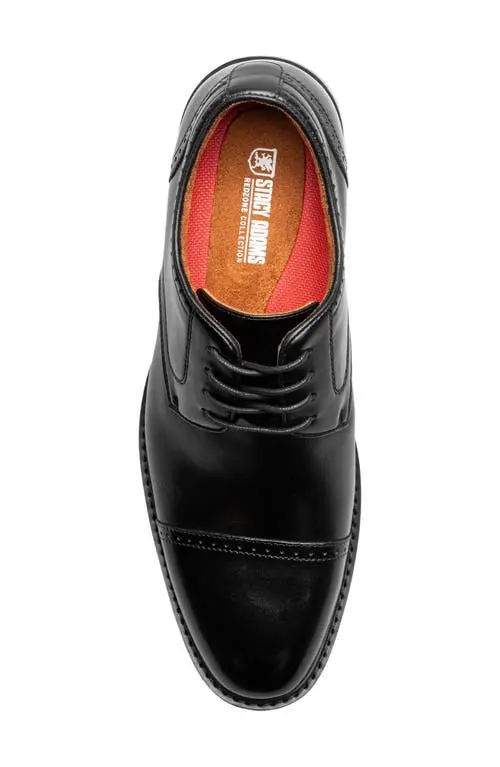 STACY ADAMS Bailey Cap Toe Derby - Black