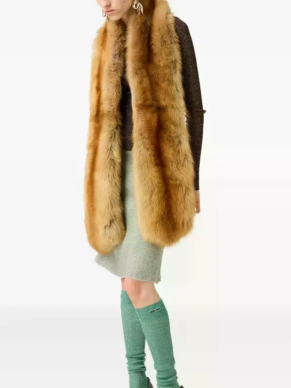 Miu Miu Lamé Crew-neck Sweater
