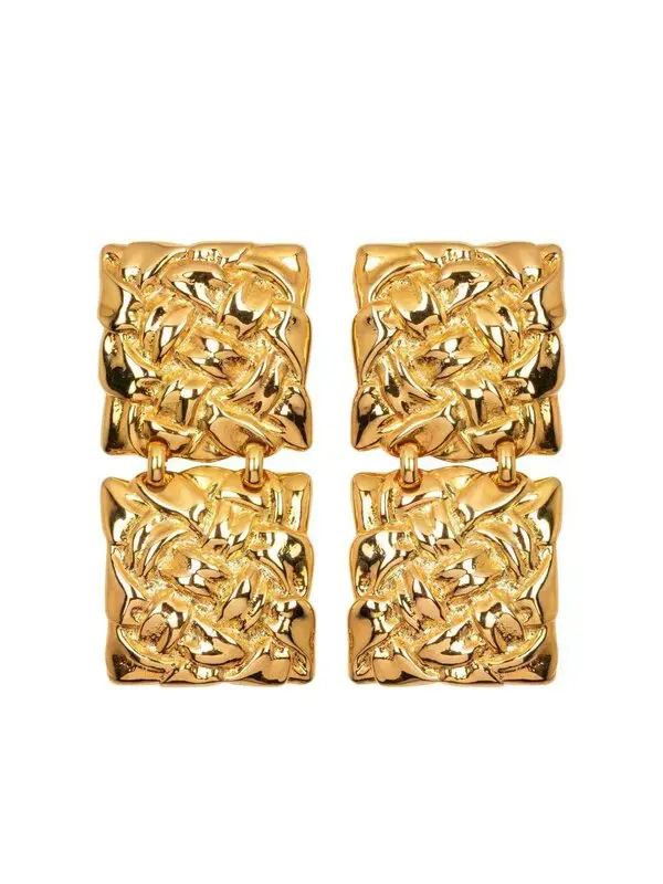 JENNIFER BEHR Tamera Textured Earrings - Gold