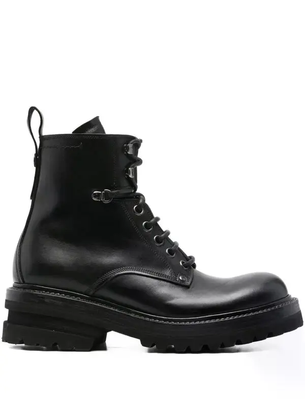Premiata Lace-up Lug-sole Boots