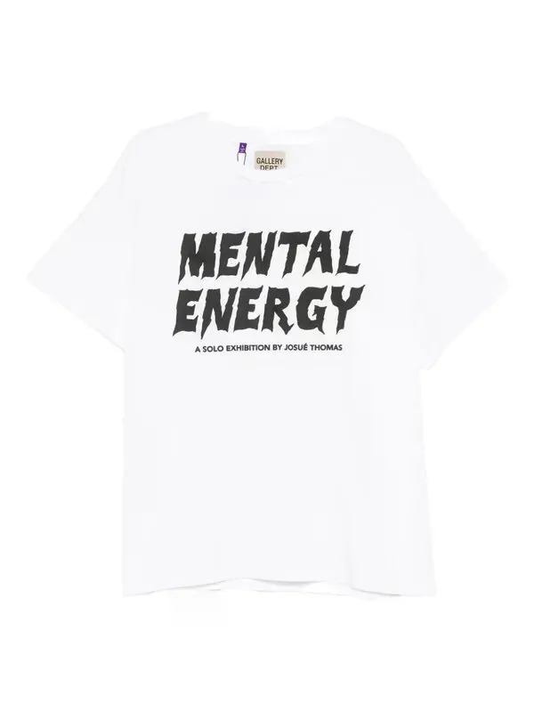 GALLERY DEPT. Mental Energy T-shirt - White