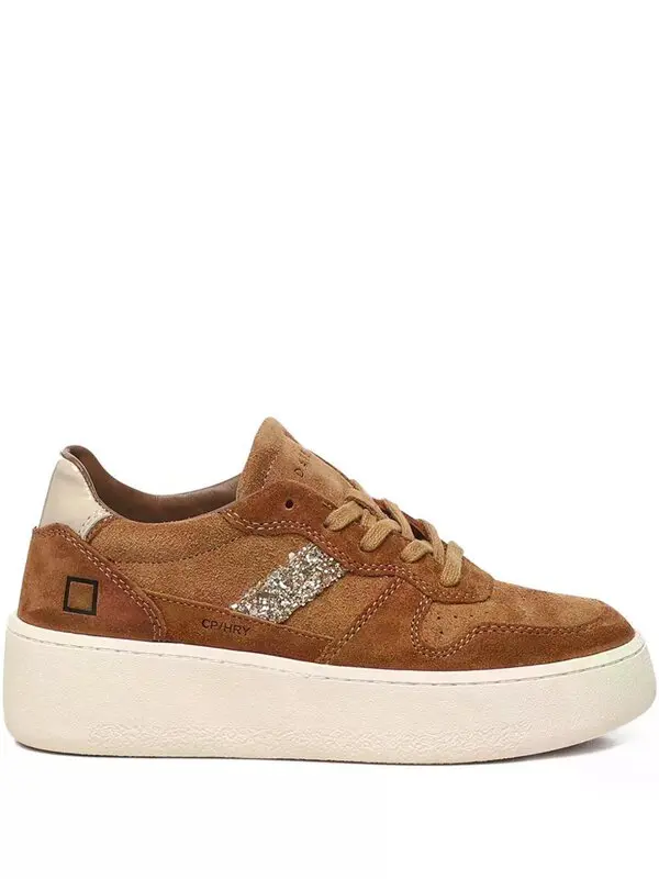D.a.t.e. Platform Leather Sneakers