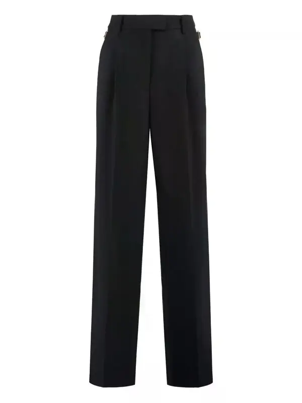 PT TORINO Pleated Trousers - Black