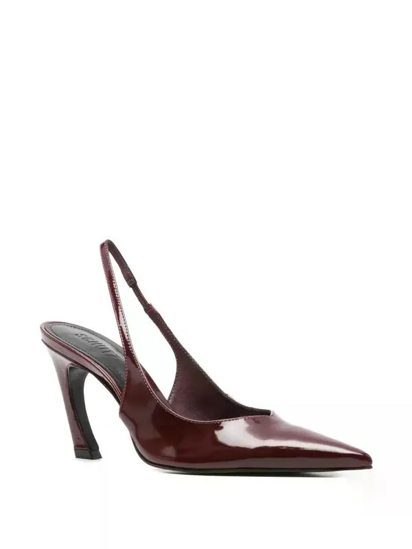 Schutz 90mm Pointed-toe Slingback Pumps