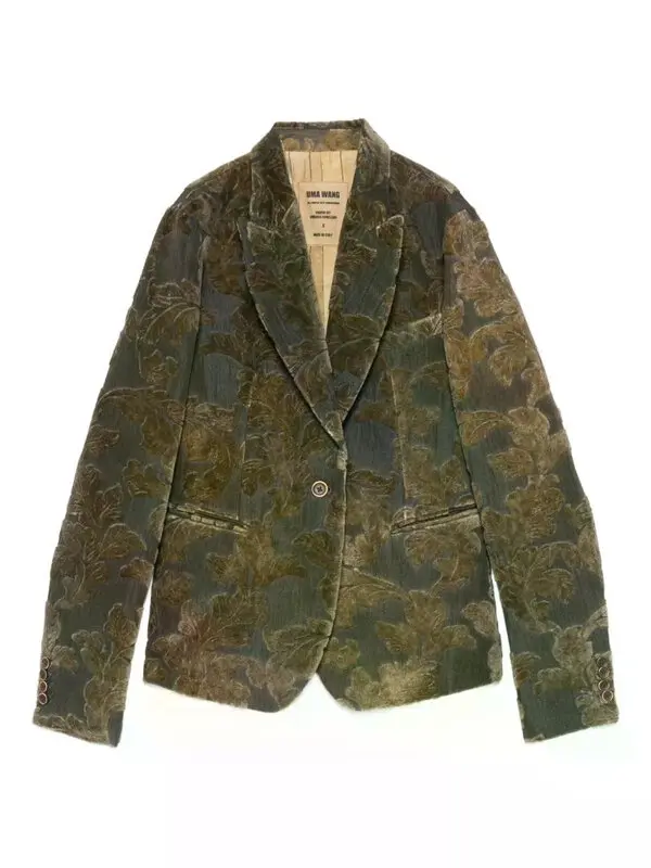 UMA WANG Floral-pattern Blazer