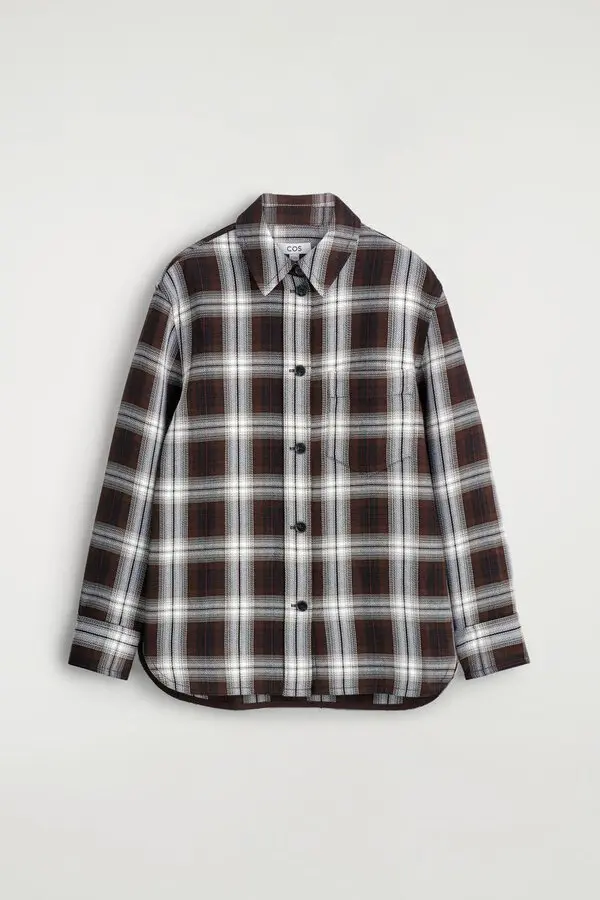Cos Checked Overshirt