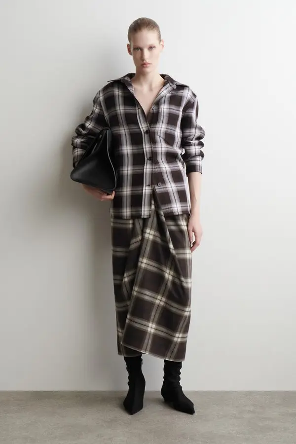Cos Checked Overshirt