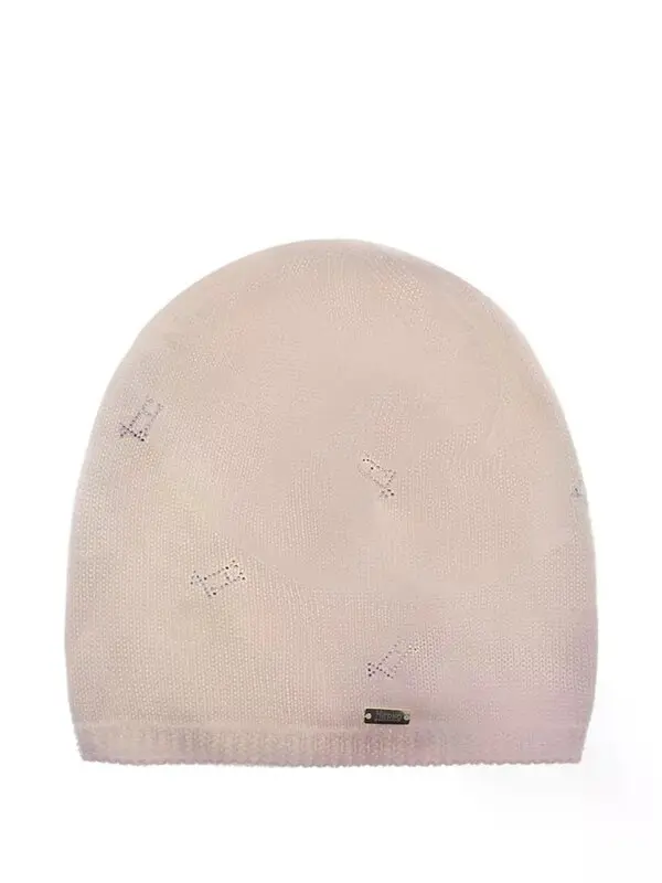Herno Logo Beanie - White