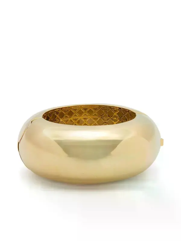 Eddie Borgo 12kt Yellow Domed Cuff Bracelet - Gold