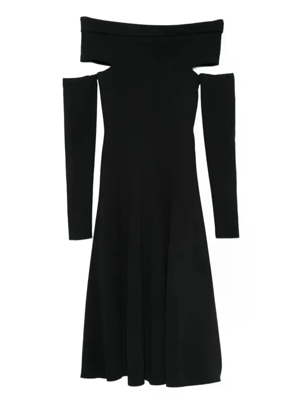 Alberta Ferretti Cut-out Mini Dress