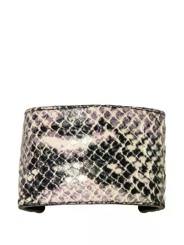 JENNIFER BEHR Leather Embossed Pony Wrap