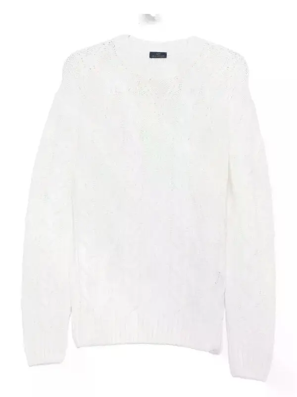 Paul & Shark Merino Wool Sweater - White