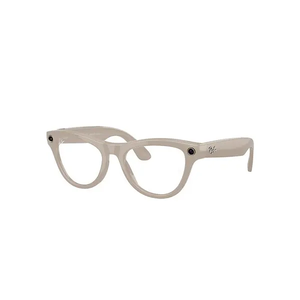 Ray-ban Meta Ai Glasses - Shiny Chalky Gray