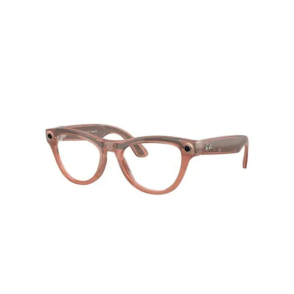 Ray-ban Meta Ai Glasses - Shiny Peach