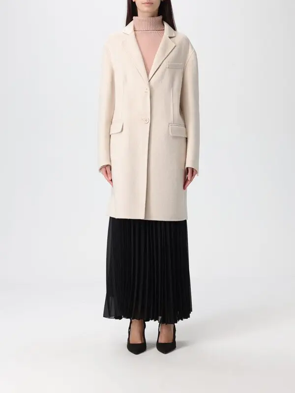 TWINSET Classic Coat - White
