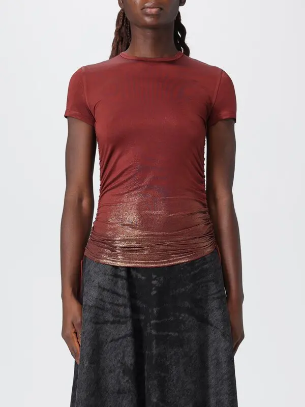 DIESEL® Sheer Ruched Top
