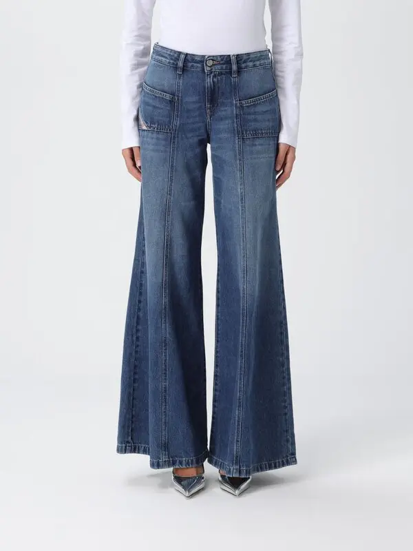 DIESEL® Wide Leg Jeans - Blue