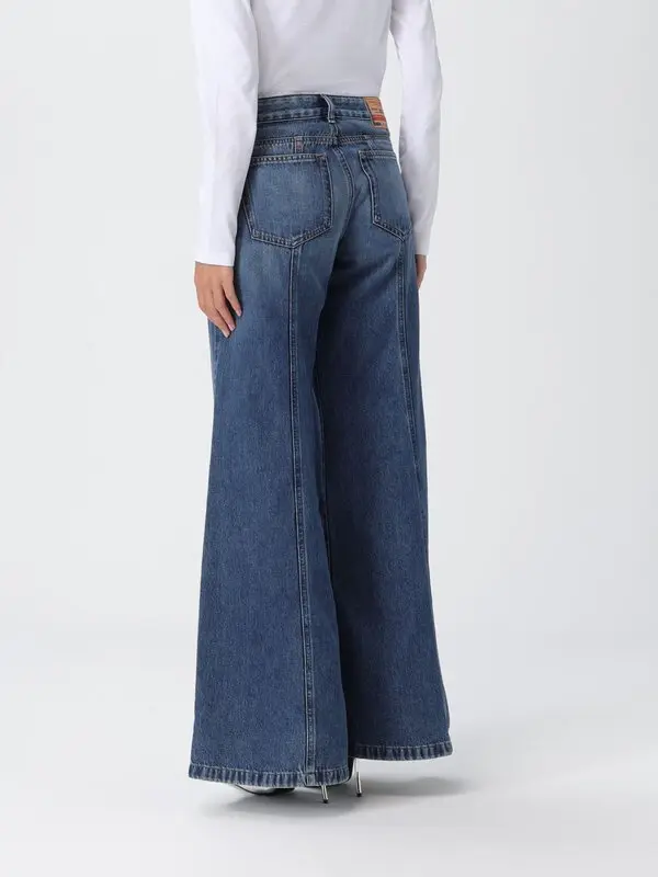 DIESEL® Wide Leg Jeans - Blue