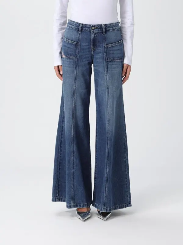 DIESEL® Wide Leg Jeans - Blue