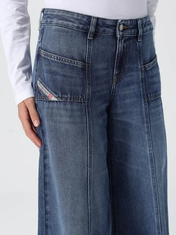 DIESEL® Wide Leg Jeans - Blue