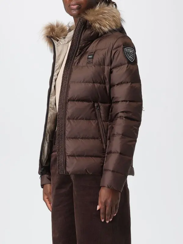BLAUER. Quilted Jacket - Brown